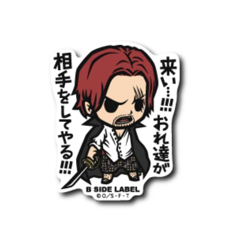 One Piece - Shanks (Sticker) – Okashi HN